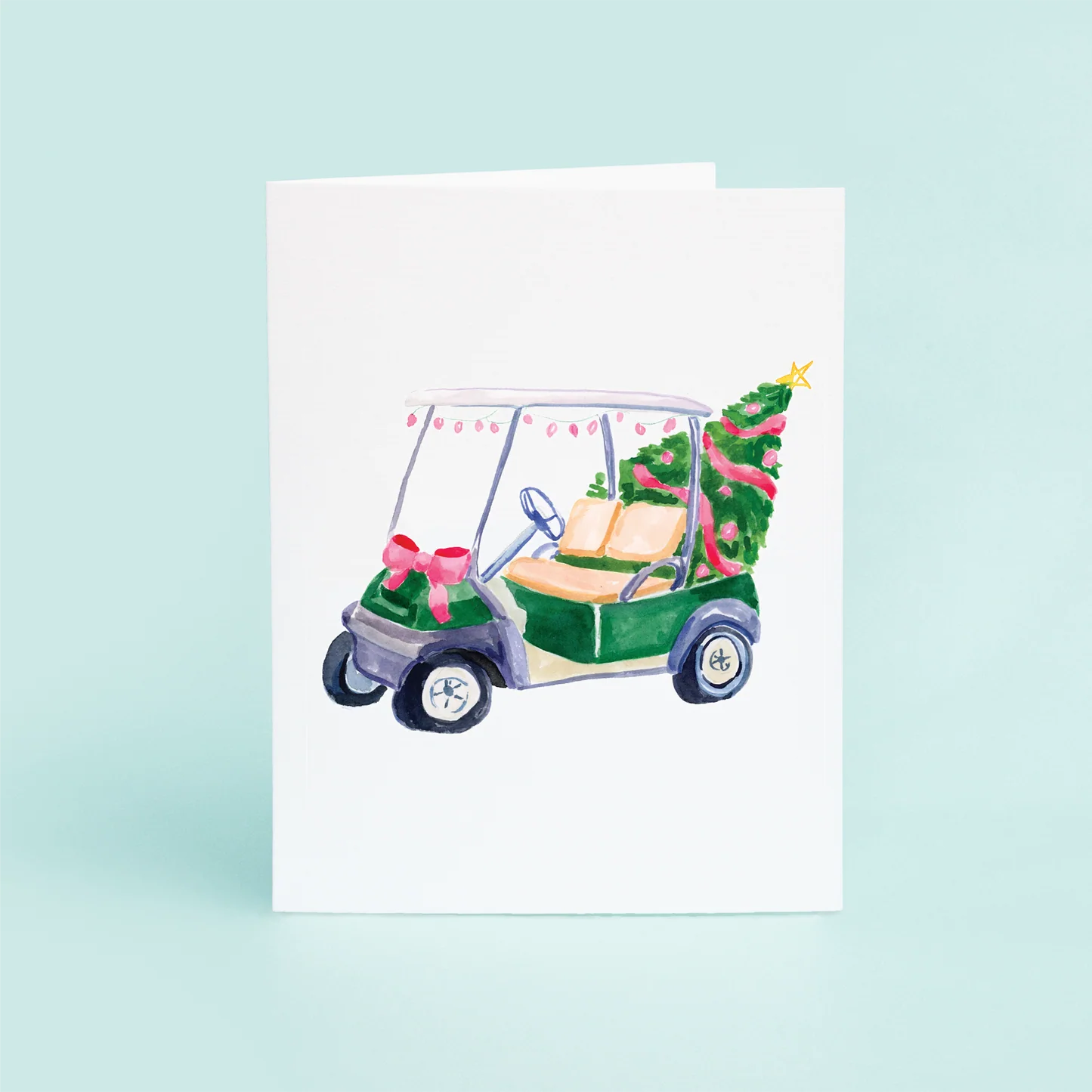 Holiday Golf Cart Card – Holidays in Bloom